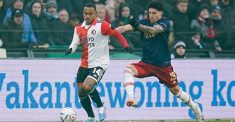Verslag Ajax Speelt Klassieker Tegen Feyenoord Gelijk In Rotterdam