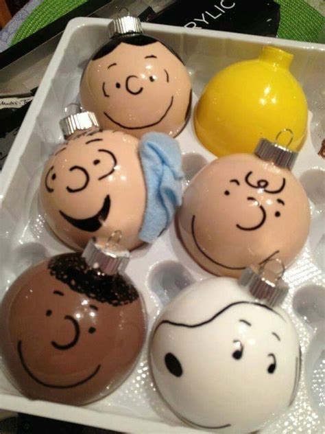 Items Similar To 6 Peanuts Christmas Ornaments On Etsy