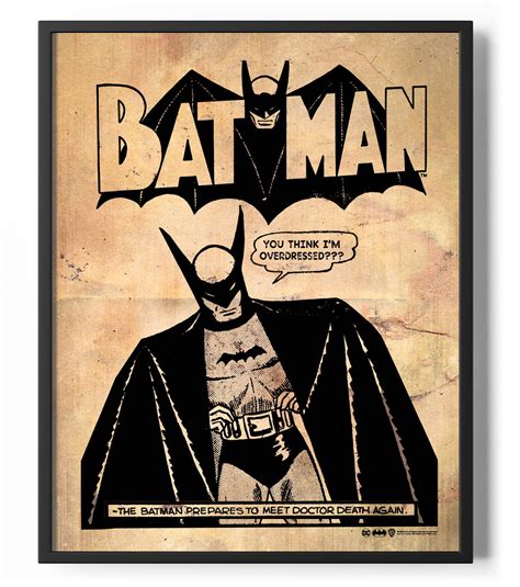 Vintage Batman Poster