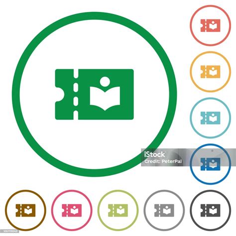 도서관 할인 쿠폰 플랫 아이콘 설명 광고에 대한 스톡 벡터 아트 및 기타 이미지 광고 구멍 뚫기 단순함 Istock