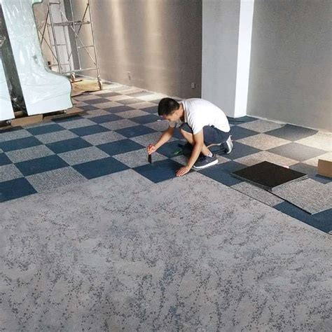 地毯卧室全铺满铺房间家商用地垫大面积地板垫办公室地毯拼接方块 虎窝淘