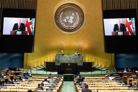 联大致辞：英国首相约翰逊呼吁建立全球大流行病预警系统 1联合国新闻