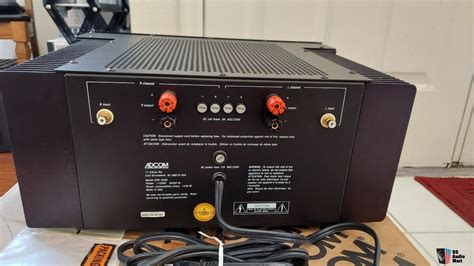 Adcom Gfa 5500 Mosfet Power Amplifier Photo 3723864 Us Audio Mart