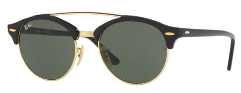 Ray Ban Rb4346 Clubround Double Bridge Sunglasses