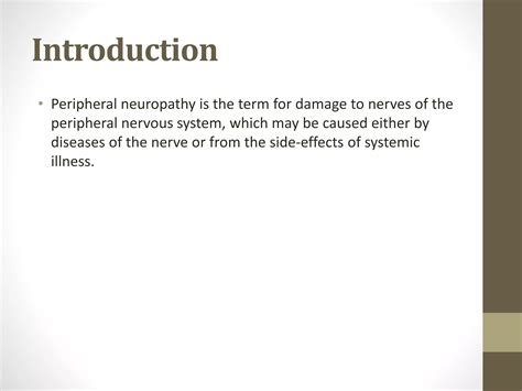 Approach To Peripheral Neuropathy Ppt