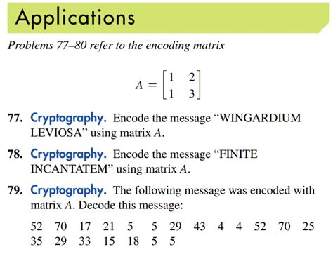Solved Applications Problems 7780 Refer To The Encoding