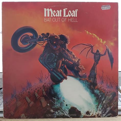 Meat Loaf Bat Out Of Hell Lp Plak