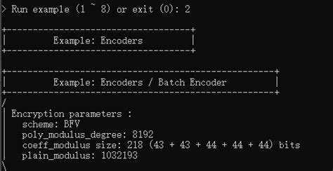 Seal库官方示例（二）：encoderscpp解析seal Csdn Csdn博客