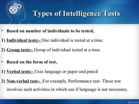 Intelligence Tests 01