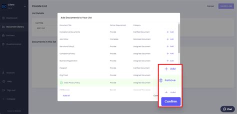 how to create a document list aerotruth knowledgebase