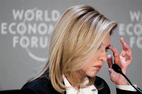 La Conmoción De Olena Zelenska En Davos Al Enterarse Del Accidente Del