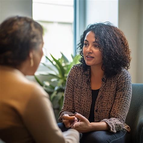 A Visual Of A Mental Health Professional Conducting A Therapy Session