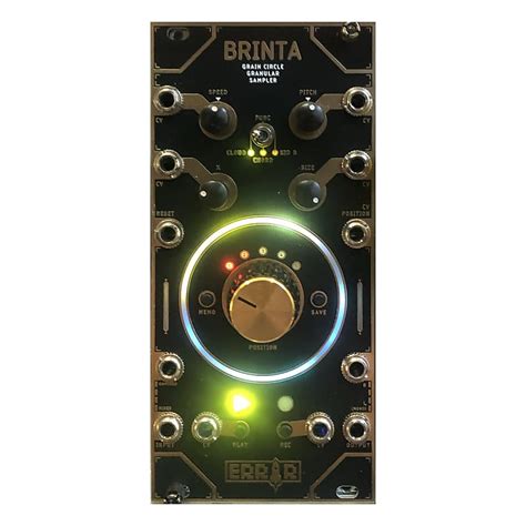 Error Instruments Brinta Eurorack Granular Effects Module Reverb