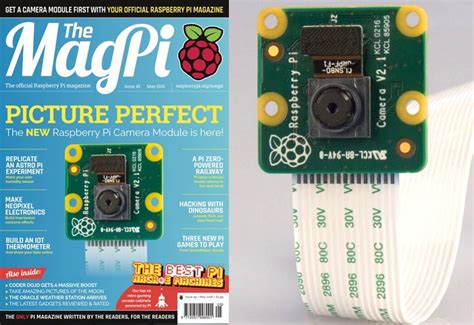 Raspberry Pi Magazine Issue Explores The New Mp Pi Camera Geeky Gadgets