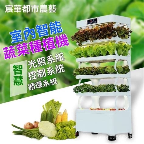 臺灣熱賣 智能種菜機無土栽培傢用水培蔬菜生菜草莓育苗種植箱智能種植機 蝦皮購物