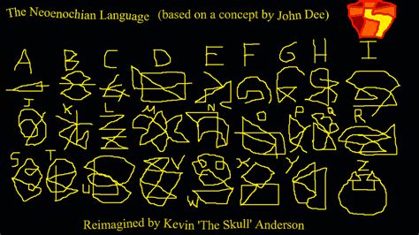 Neoenochian The Modernized Enochian Language By Theskull31 On Deviantart
