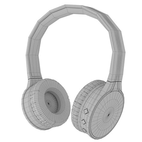 Wireless headphones qumo accord 3D model - TurboSquid 1390339