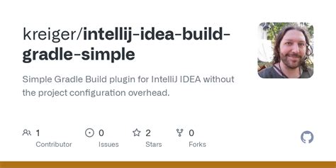 GitHub Kreiger Intellij Idea Build Gradle Simple Simple Gradle Build Plugin For IntelliJ IDEA