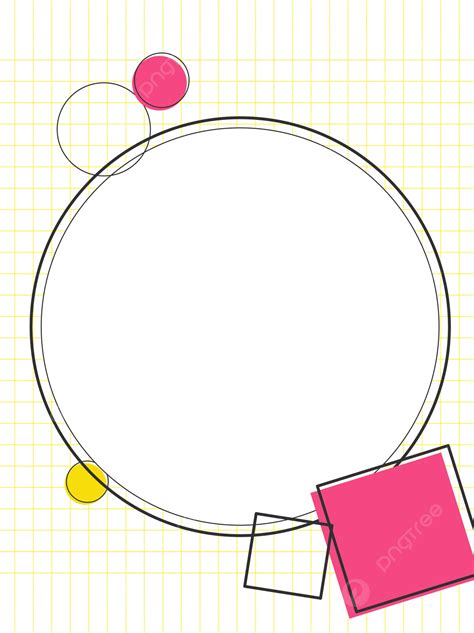 녹색 노란색 분홍색 크리 에이 티브 기하학적 간단한 라인 테두리 배경 세트 배경 화면 및 일러스트 무료 다운로드 Pngtree