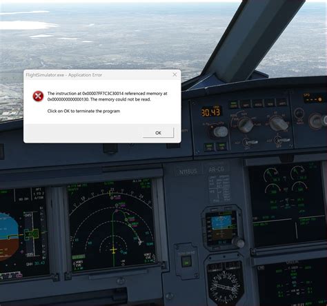 CTD Memory Could Not Be Read Crashes CTDs Microsoft Flight Simulator Forums