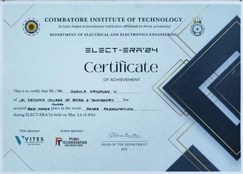 gokula krishnan n p on linkedin as i am excited to share that i have