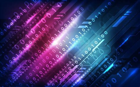Abstract Technology Security Data Network System Background Vector