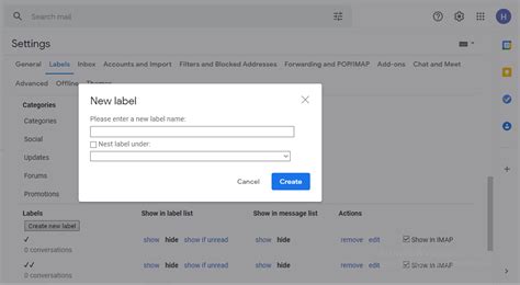 How To Create Folders In Gmail