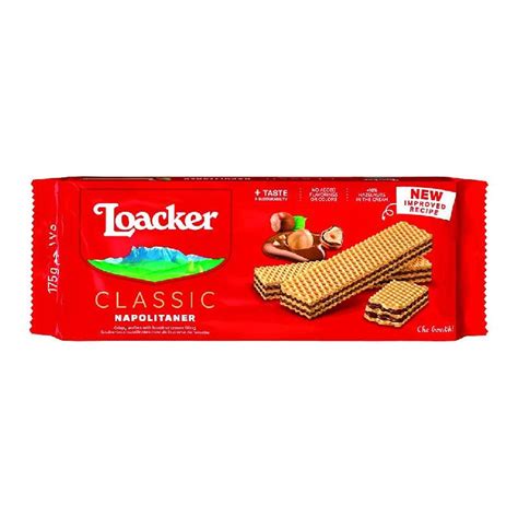 Loacker Classic Waffer Biscuit 175gm The T Studio