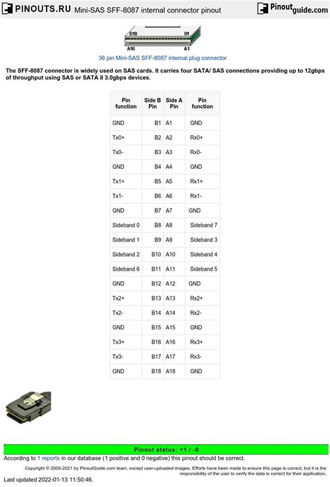 Sas Power Connector Pinout Guide And Diagrams