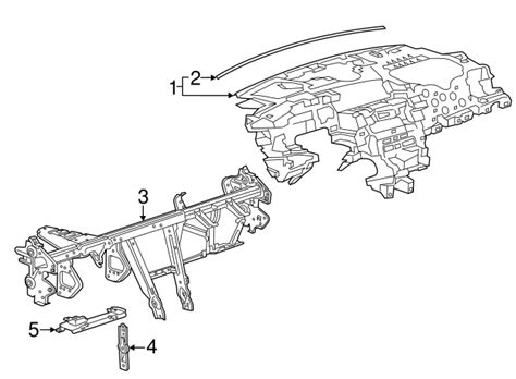 2022 Cadillac Reinforced Beam 84852713