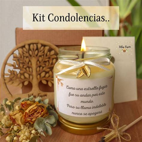 Kit Condolencias Velas Fusión