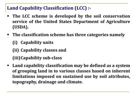 land capability classification pdf