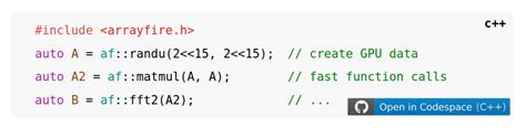 Arrayfire A Tensor Library For Fast Gpu Computing