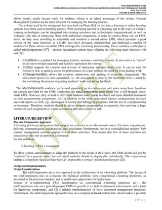 INTERFACE BASED PROGRAMMING ASSIGNMENTS AND AUTOMATIC ASSESSMENT AND
