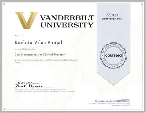 Completed Data Management For Clinical Research Ruchita Punjal Posted