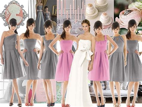 Pantone Wedding Styleboard By The Dessy Group