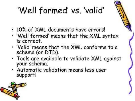 PPT LAS XML Validation And RELAX NG PowerPoint Presentation Free