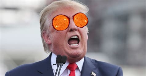 Donald Trump Looked Directly At The Solar Eclipse Of Course