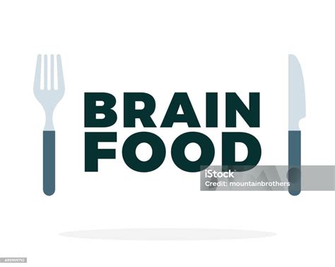 Brain Food Vector Flat Isolated Stock Illustration Download Image Now