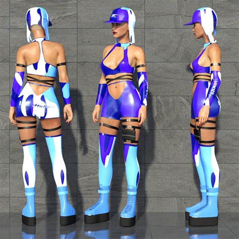Hypno Girl Outfit Texture Add On Daz Content By Mbit