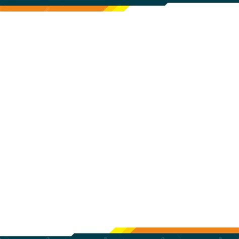 Simple Blue And Yellow Header Footer Vector Design Headers And Footers Borders Footer Shading
