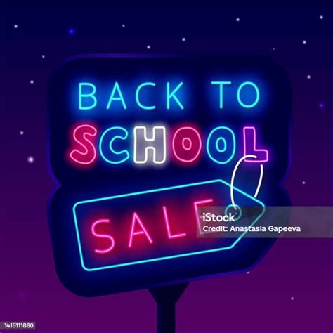 Kembali Ke Sekolah Penjualan Papan Nama Neon Pameran Sekolah Papan