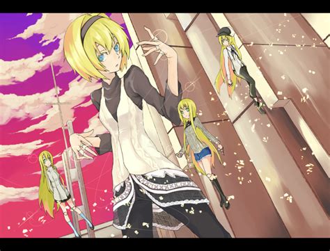 Safebooru Alternate Costume Blonde Hair Blue Eyes Casual Contemporary