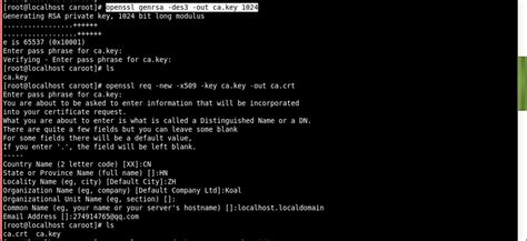 linux下使用openssl生成证书 csdn博客