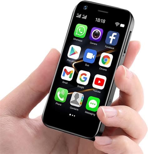 Hipipooo Mini Handy Entsperrtes 4G Dual SIM Smartphone 3 Zoll HD