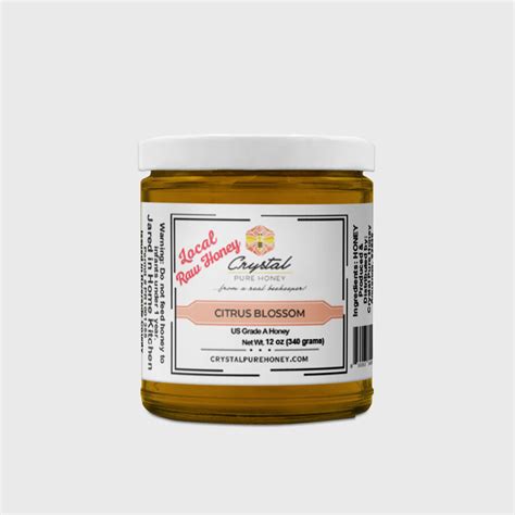 Citrus Blossom Honey Crystal Pure Honey