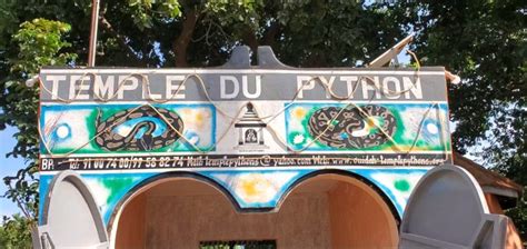 Python Temple Where Pythons Are Worshipped In Ouidah Benin Republic Travelwaka