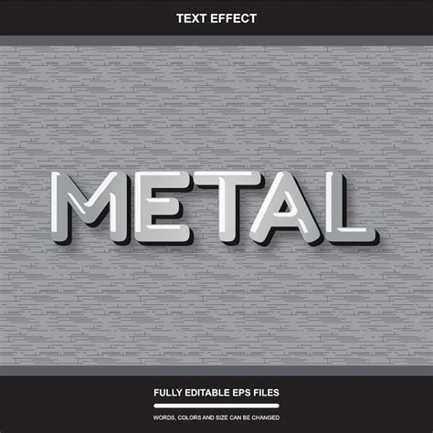 Effet De Texte Vecteur Premium