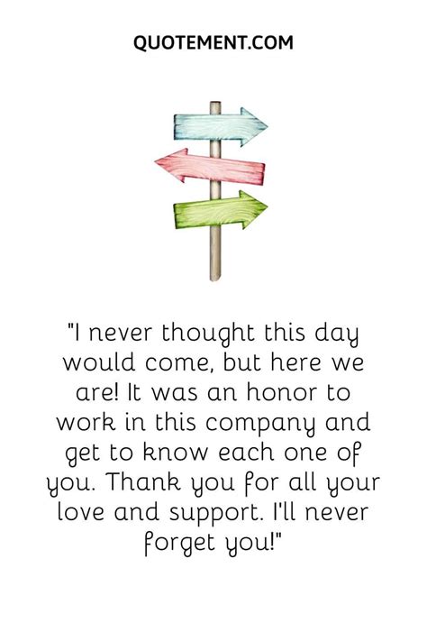 Goodbye Messages For Leaving Company