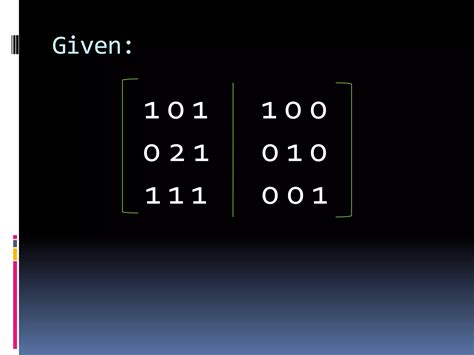 Inverse Matrix Part 3 Pptx Inverse Matrix Part 3 Pptx